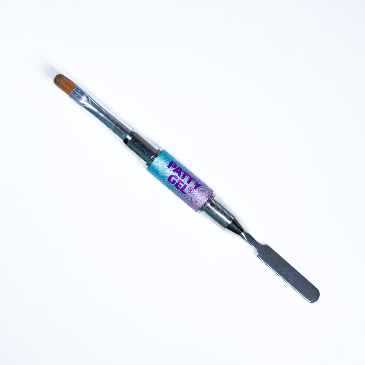 Patty Gel Brush/Spatula (Amethyst) | Nail Art Supplies